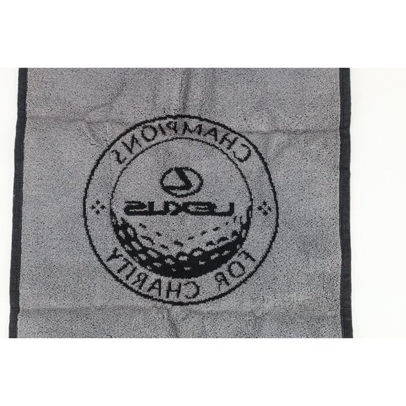 Vintage | Bath | Vintage Lexus Champions For Charity Golf Tournament Terry Cloth Bag Towel Black ...